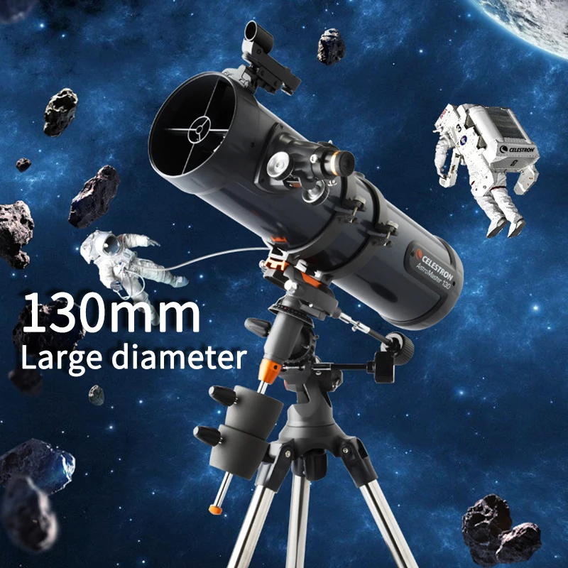 Celestron profissional astromaster 130eq 130mm f/5 newtonian refletor telescópio astronômico com ...