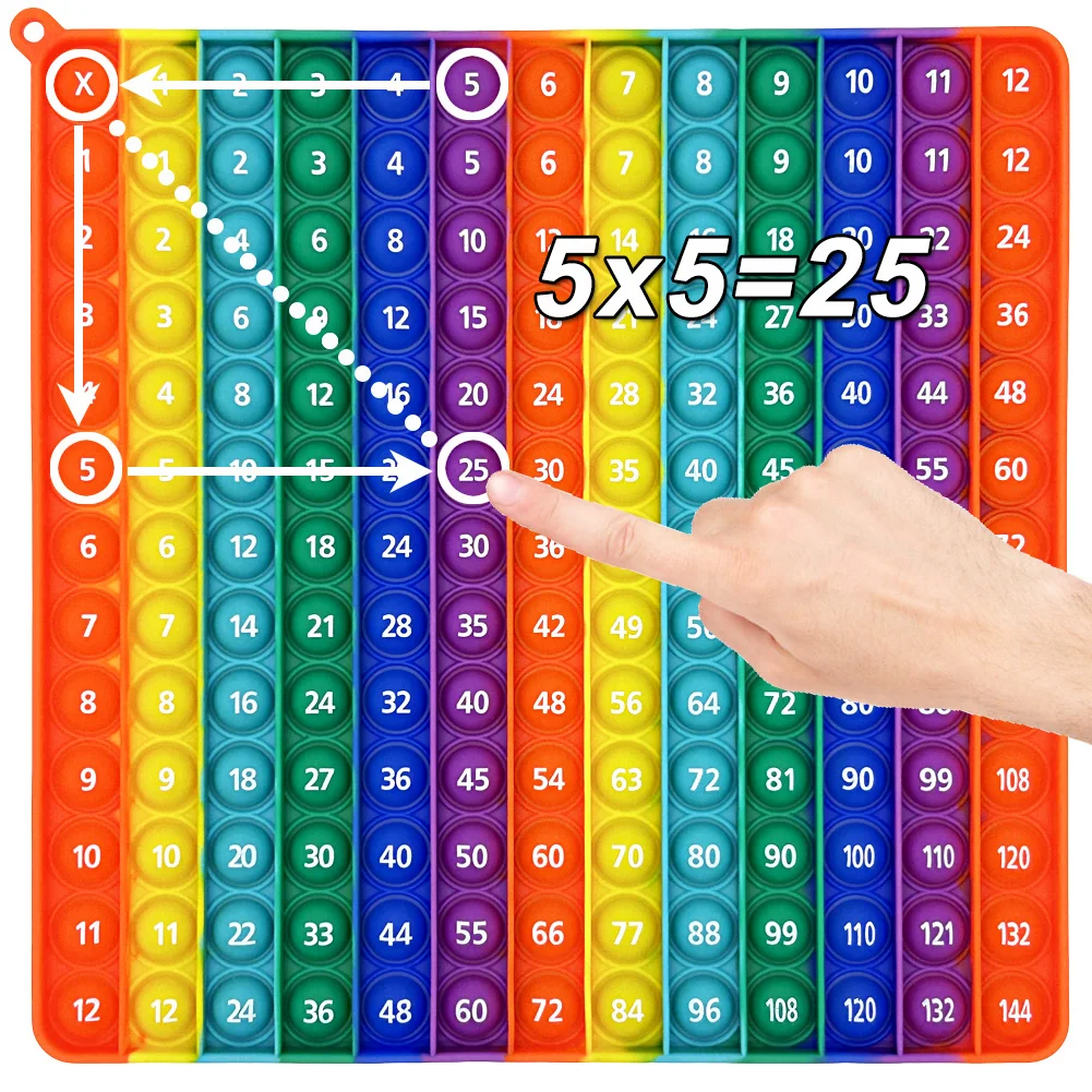 12x12-Multiplication-Game-Pop-Toys-Math-Learning-Educational-Toy ...