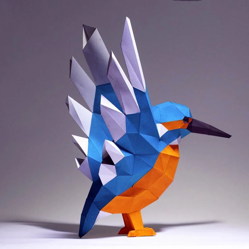How To Make A 3d Paper Bird