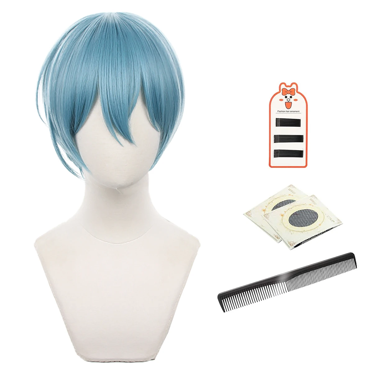 HOLOUN Anime Cosplay Wig Hiori No.16 Rose Net Sythetic Fiber Adjustable ...