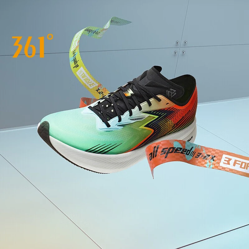 361-Degrees-Flame-ST-PB-Carbon-Plate-Running-Shoes-Men-Professional ...