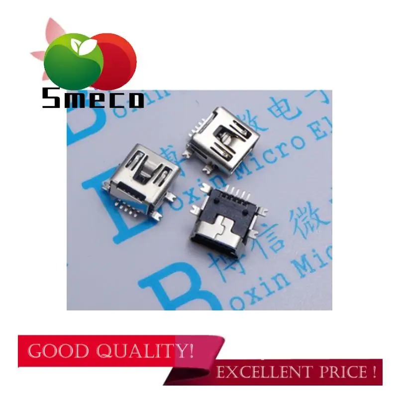 50-pieces-of-short-body-patch-mini-5P-USB-socket-mini-USB-interface-USB ...