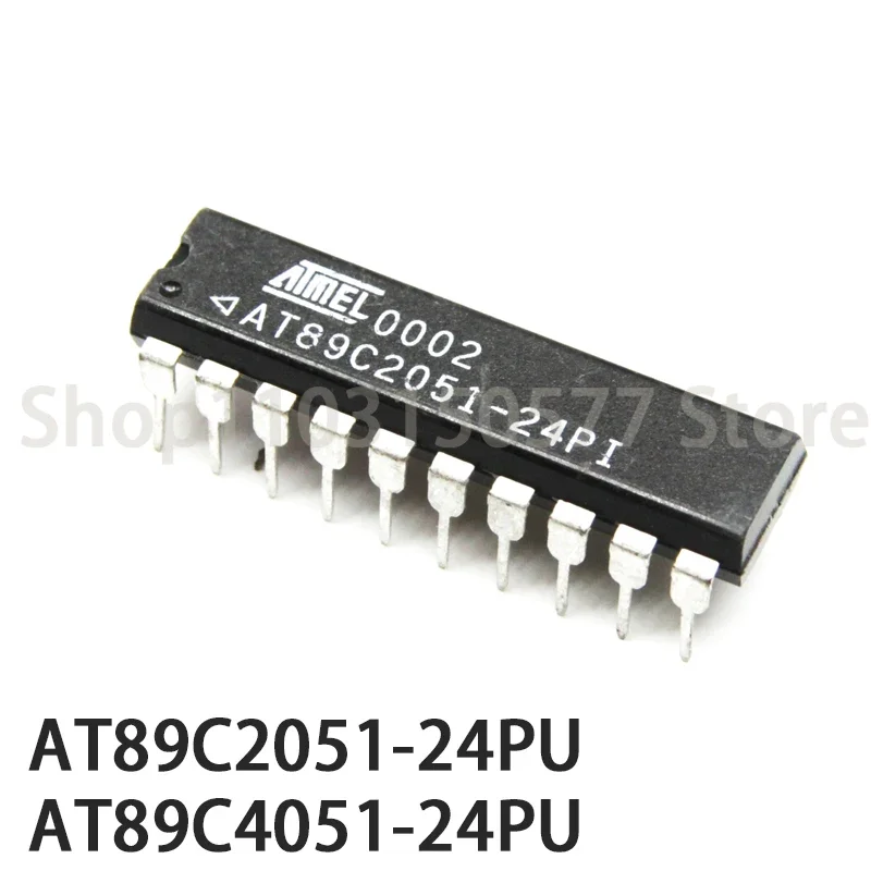 1piece AT89C2051-24PU AT89C4051-24PU PI-DIP20 - AliExpress 502