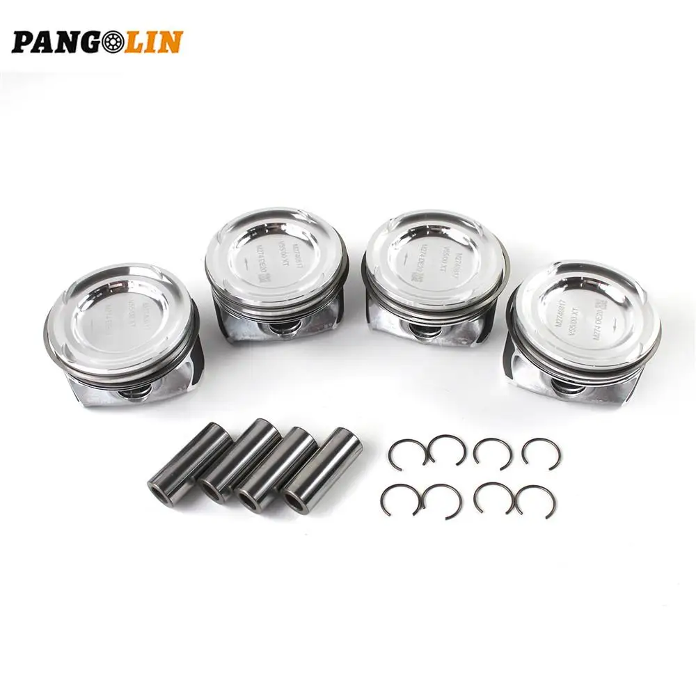4x-M274-920-Engine-Pistons-Rings-Set-83mm-STD-for-Mercedes-Benz-C250 ...