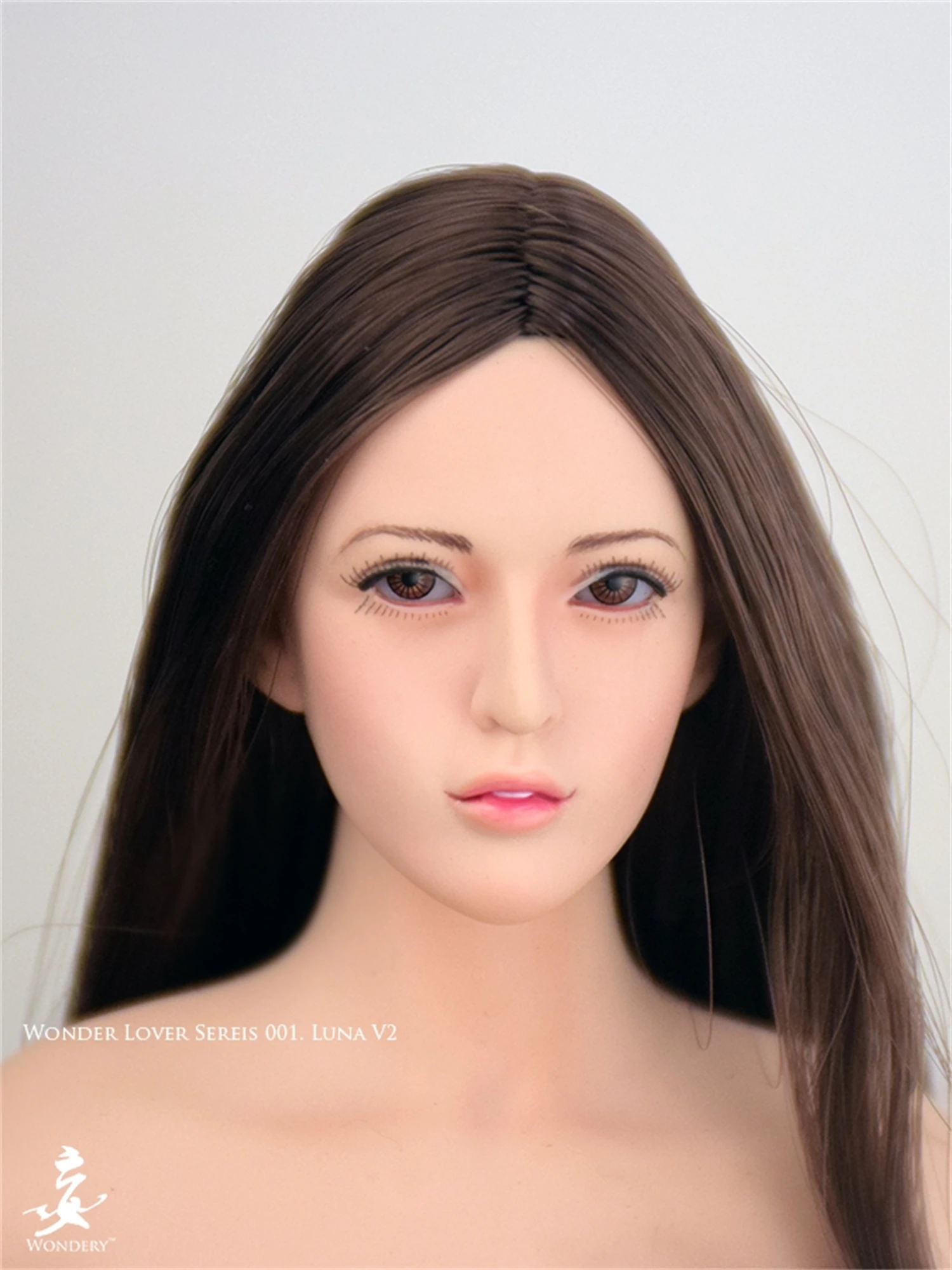 Wonder-WLS001V2-Luna-v2-0-cabeza-de-ni-a-con-ojos-rodantes-escultura ...
