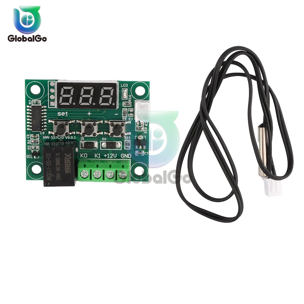 W1209-Digital-LED-DC-12V-Heat-Cool-Temp-Thermostat-Temperature-Control ...