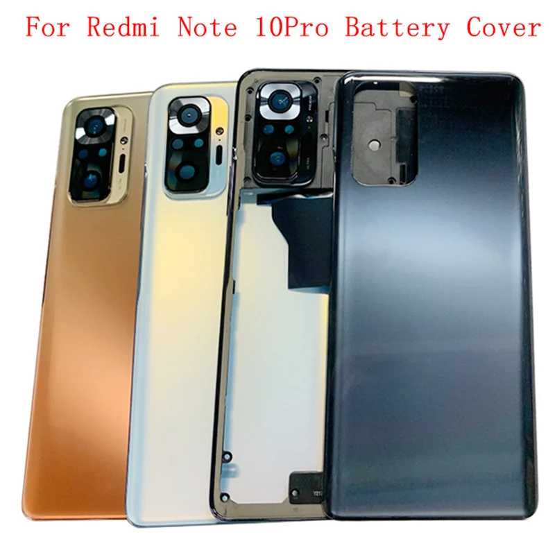 Cubierta-de-bater-a-para-Xiaomi-Redmi-Note-10-Pro-carcasa-de-Panel-de ...