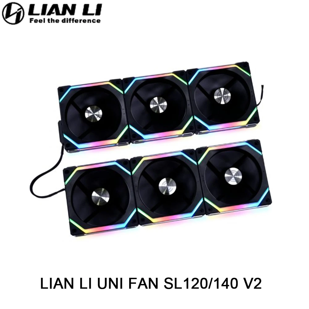 LIAN-LI-UNI-Fan-ARGB-Cableless-Case-Cooling-reverso-L-mina-Fan-Daisy ...