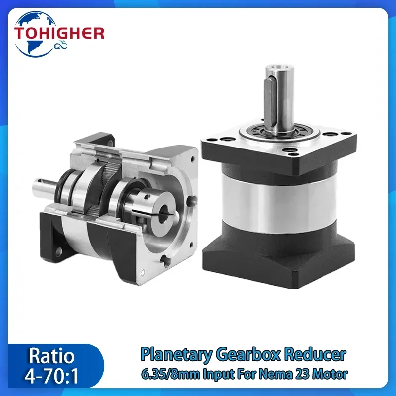 TEHIGHAUTO 57 Motor Planetary Reducer Nema23 Motor Gearbox Precision ...