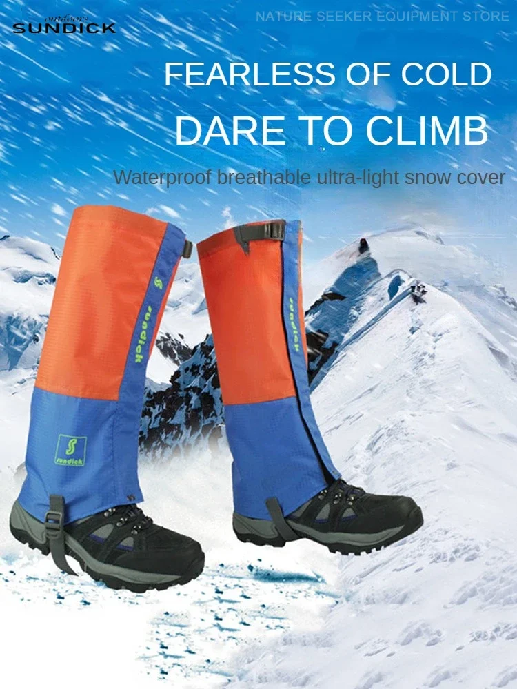 SUNDICK-Leg-Warmers-210D-Oxford-Cloth-Hiking-Leg-Gaiter-Waterproof ...