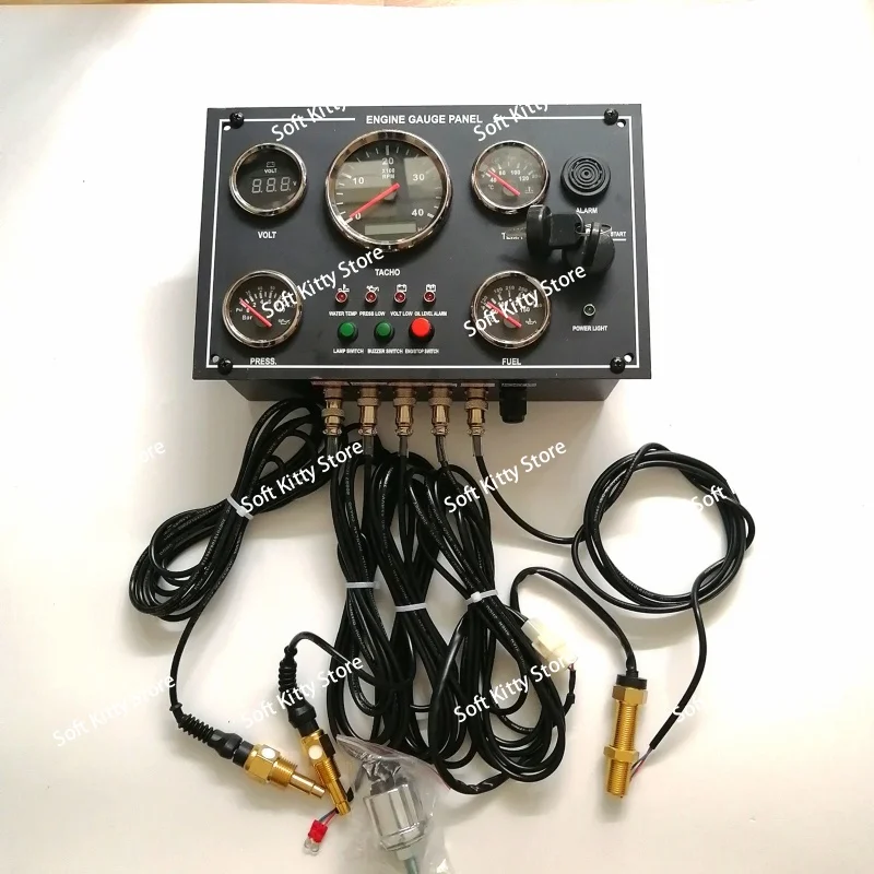 diesel engine control panel, dashboard Switch panel Boat dashboard ...