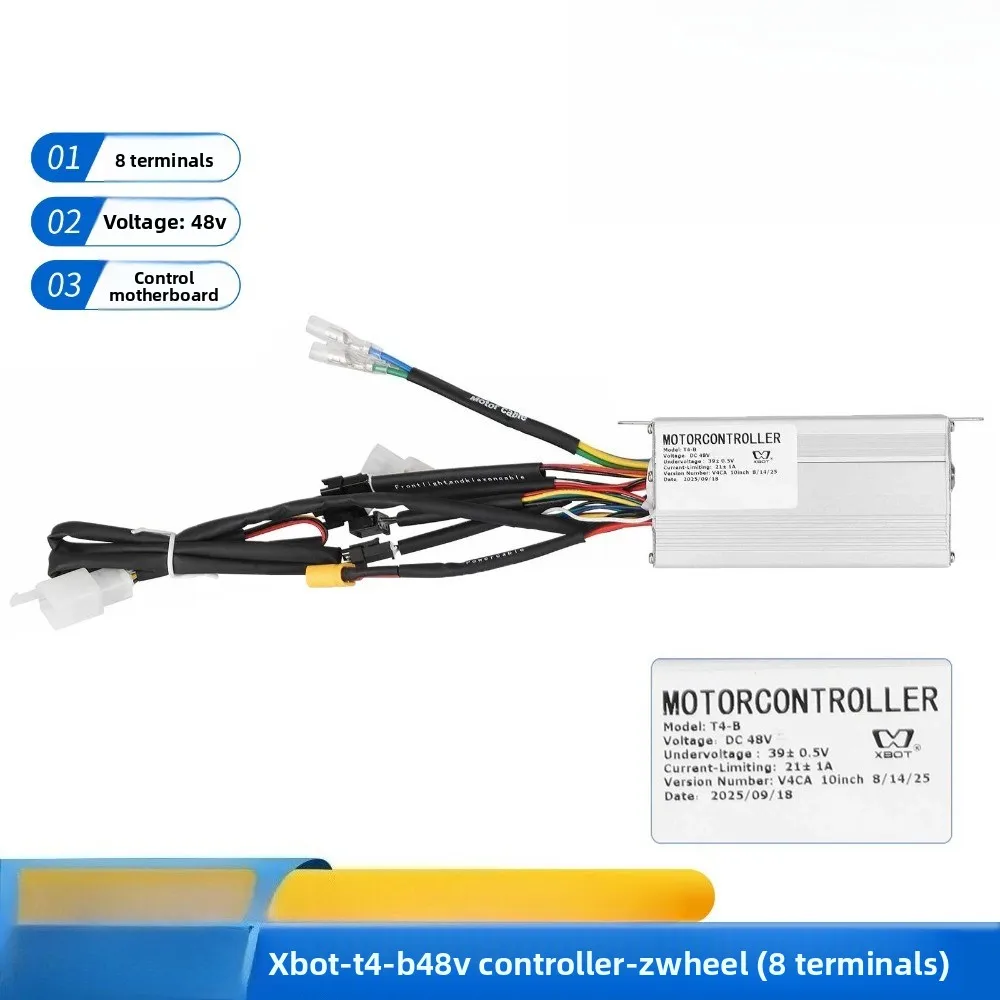 Xbot-T4-B 48V Controller-Zwheel ZRino 2022 Electric Scooter Main Board ...