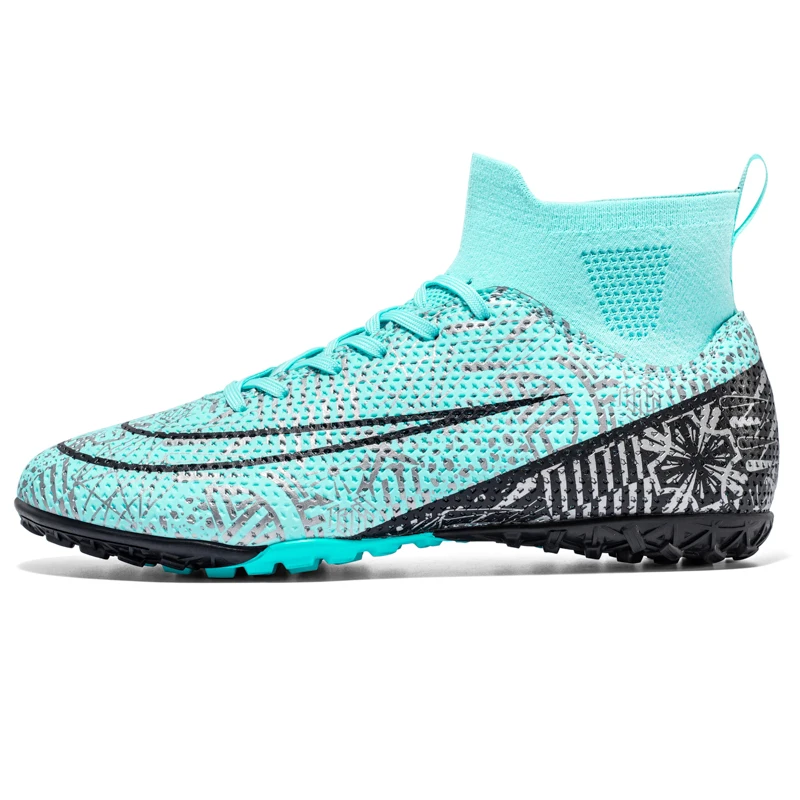 Botas de fútbol para hombre, con clavos largos, para niños, para césped ...