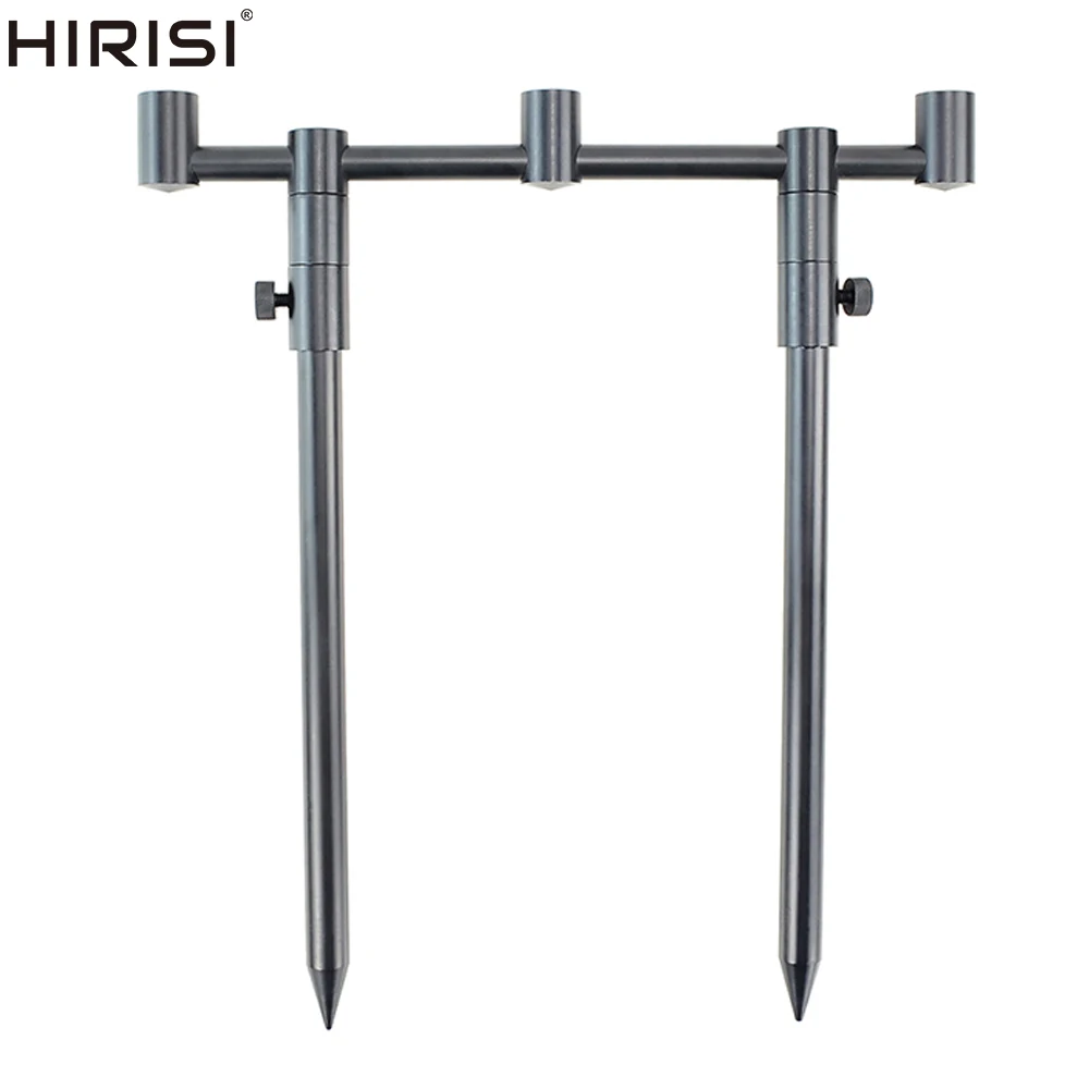 Carp Fishing Rod Pod Aluminium Bank Sticks and Buzz Bar Set for 3 Rods