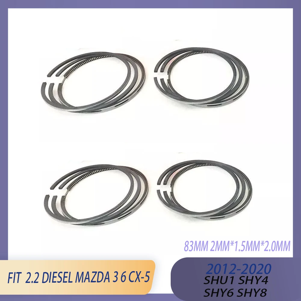 STD Engine Piston Rings Kit Fit 2.2 L SHU1 SHY4 SHY6 SHY8 SH-VPTR SHY1 ...
