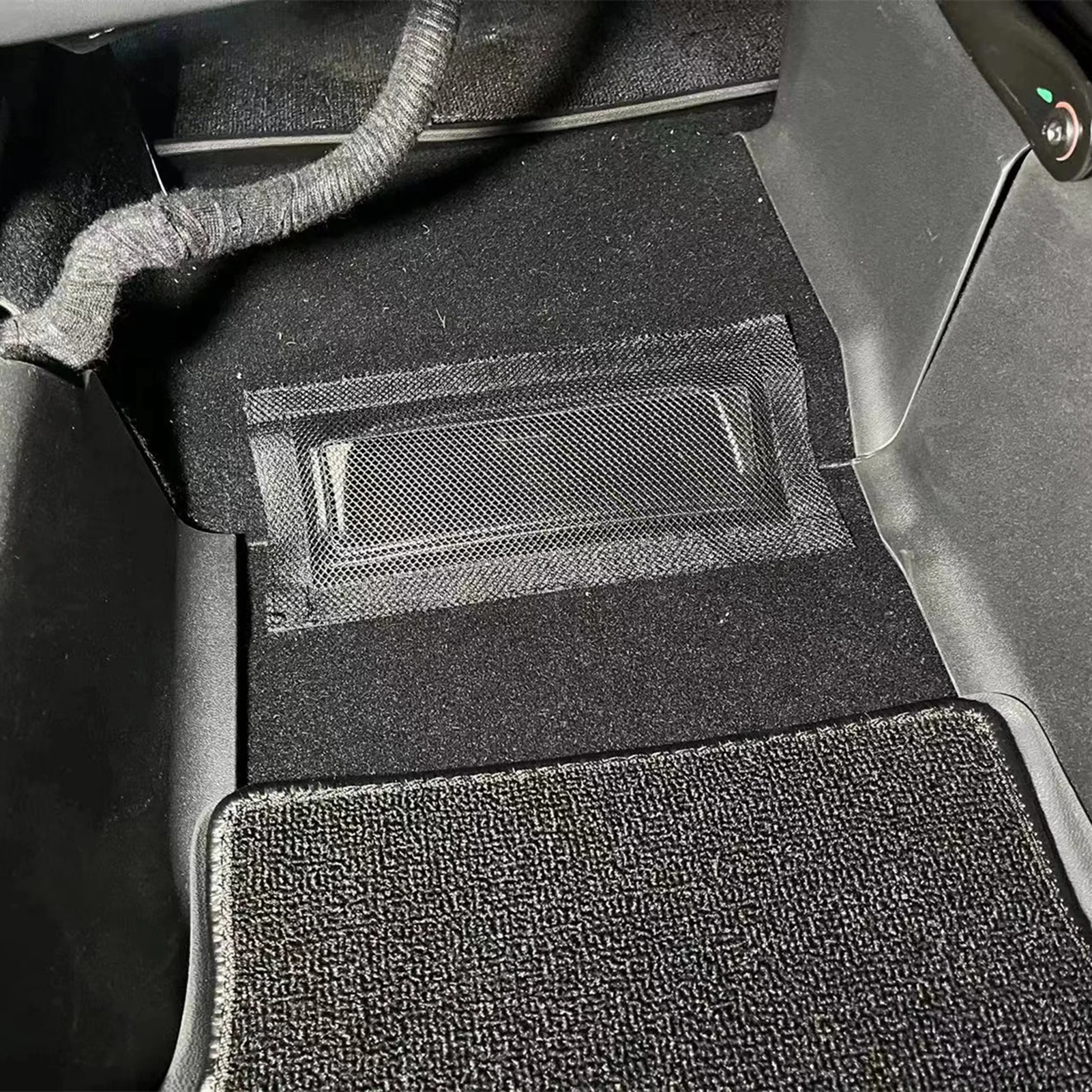 1 Pair Car Air Outlet Under Seat Protective Cover For Tesla Model 3 Y ...