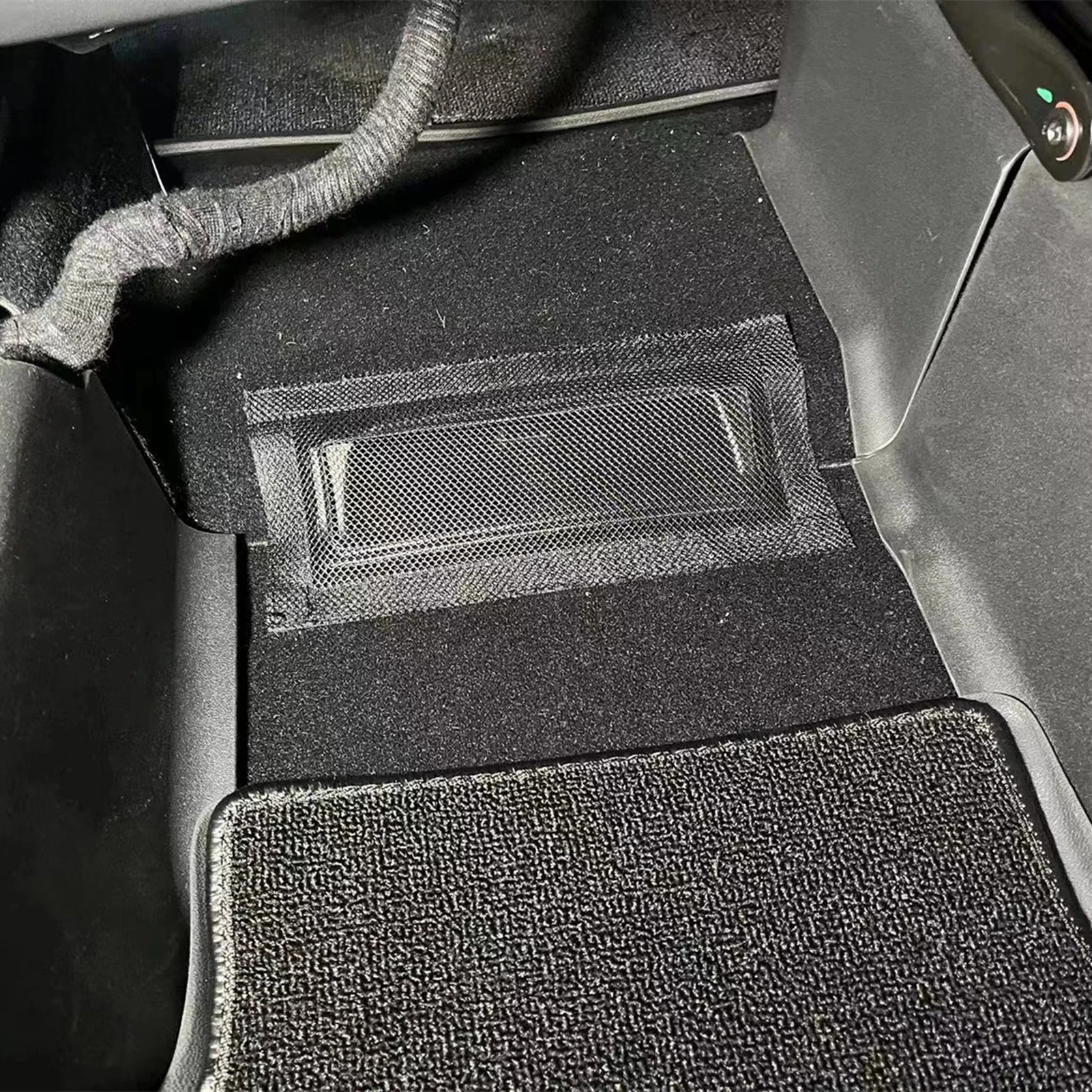 1 Pair Car Air Outlet Under Seat Protective Cover For Tesla Model 3 Y ...