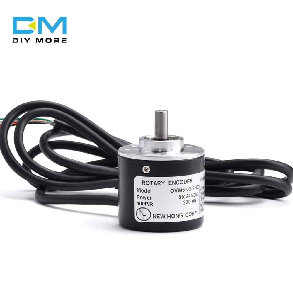 360-600-P-R-Encoder-DC-5V-24V-Encoder-360p-600p-Incremental-Rotary-AB-2 ...