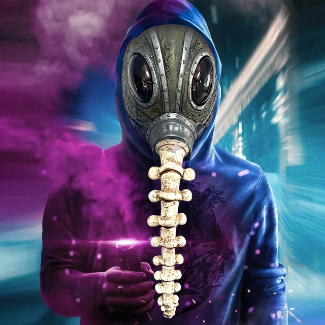 Creepy Gas Mask Costume