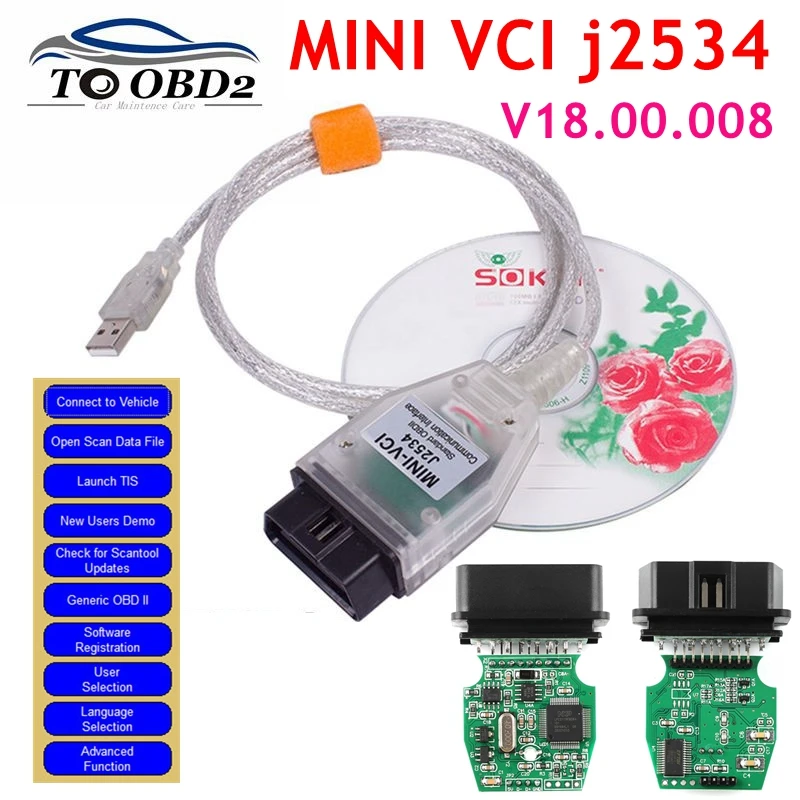 V18-00-008-MINI-VCI-For-TOYOTA-TIS-Techstream-MINI-VCI-FTDI-FT232RL ...