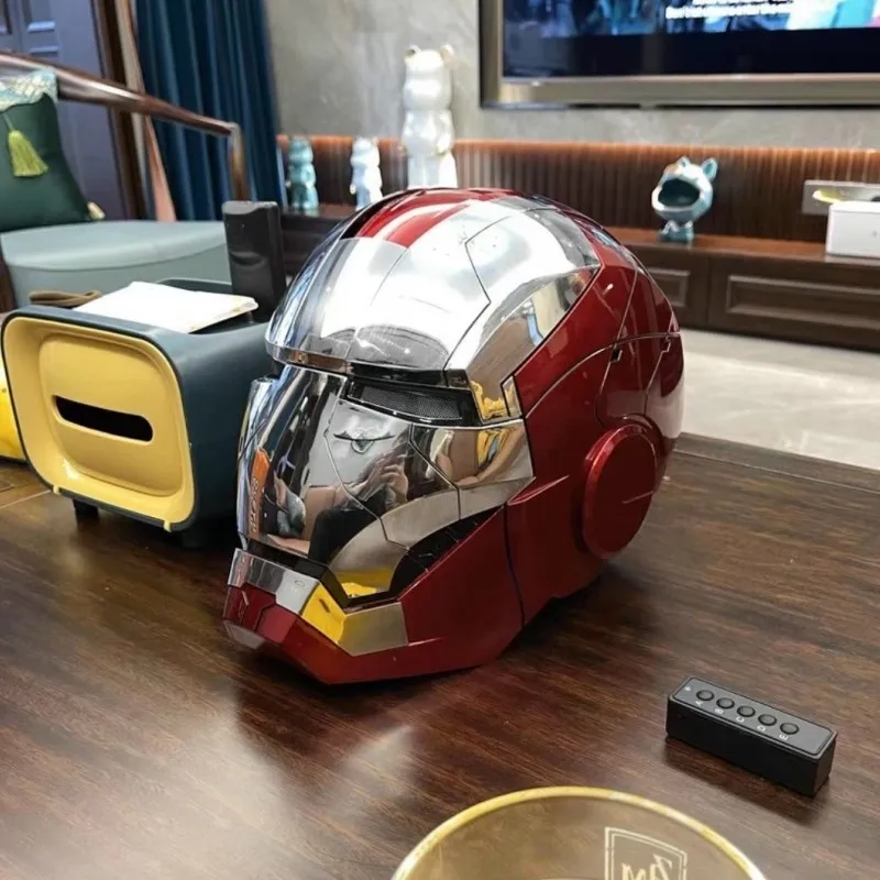 New-Marvel-Iron-Man-Autoking-1-1-Mk5-Helmet-Remote-And-Voice-Control ...
