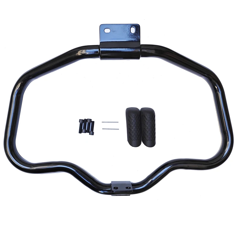 Glossy-Black-Front-Engine-Guard-Highway-Crash-Bar-Compatible-with ...