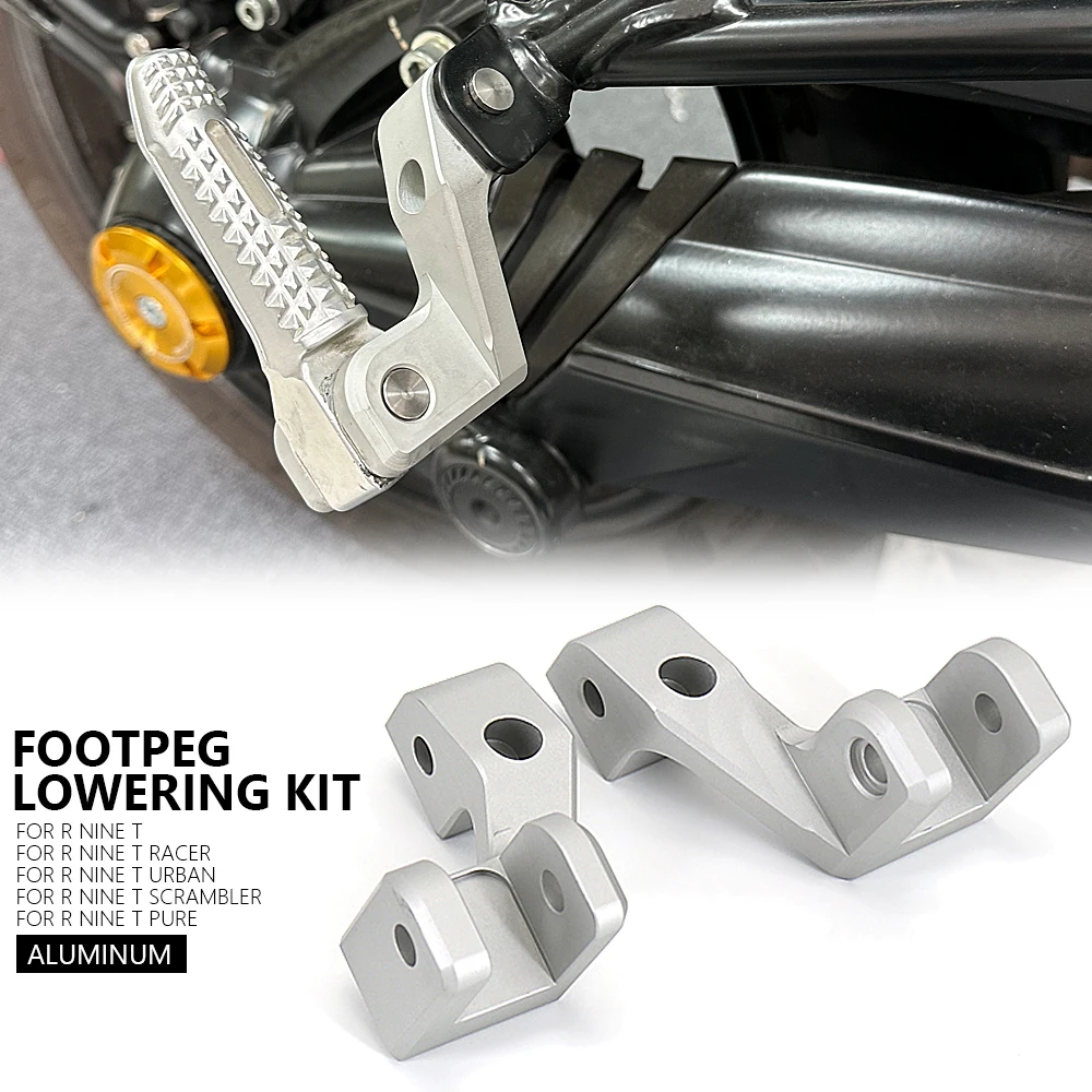 Motorcyle Passenger Footpeg Lowering Kit Footrest Relocation For BMW ...