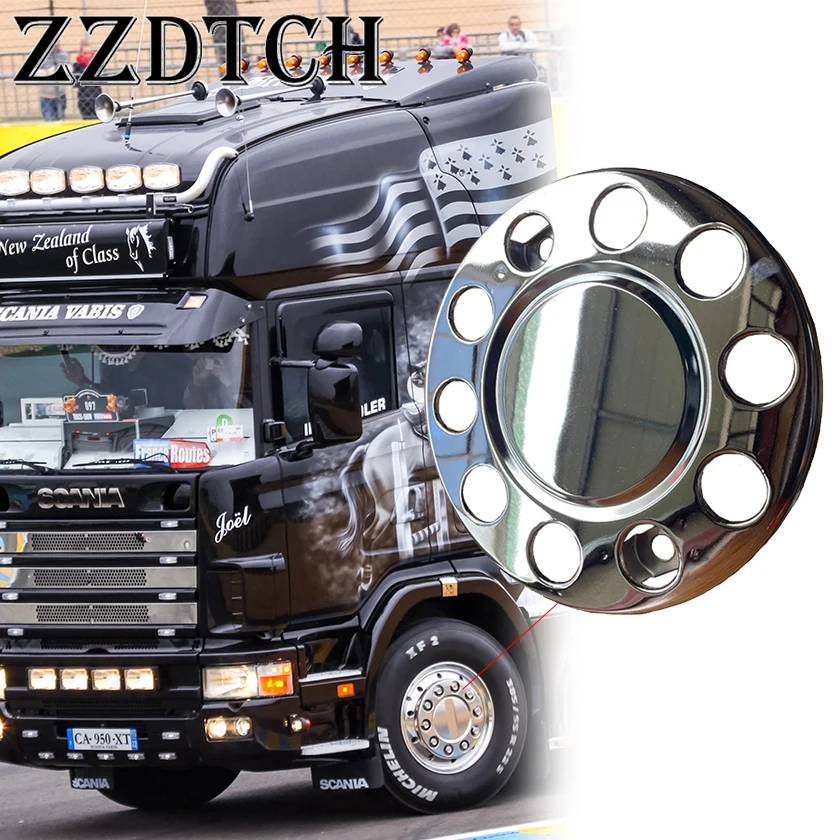 1-PCS-22-5-Inch-Round-wheel-cover-fit-for-benz-volvo-scania-man-daf ...
