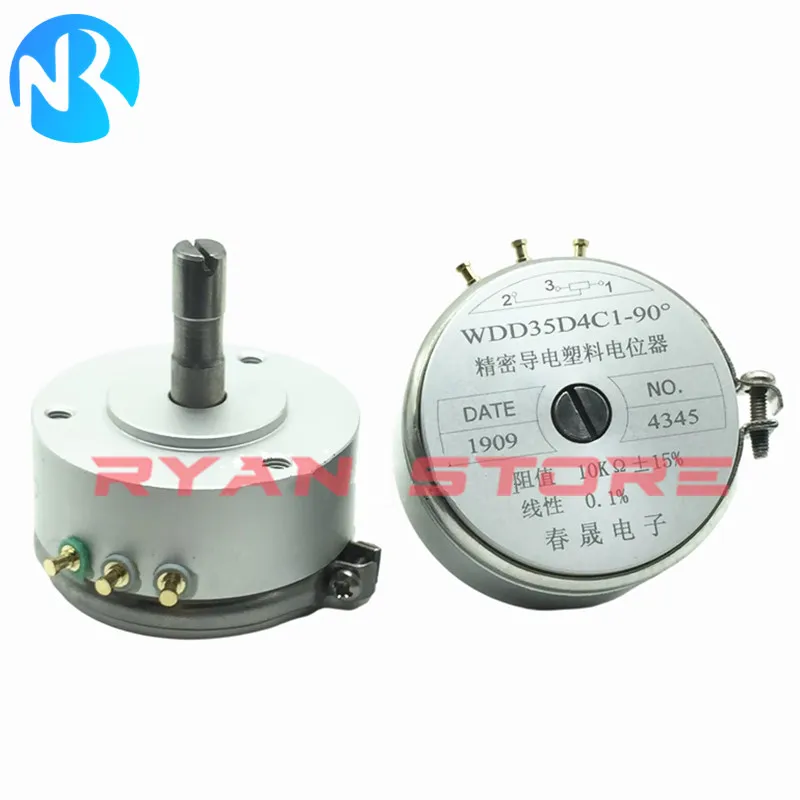 1PCS-WDD35D4C1-Precision-Conductive-Plastic-Potentiometer-WDD35D4C1-90 ...