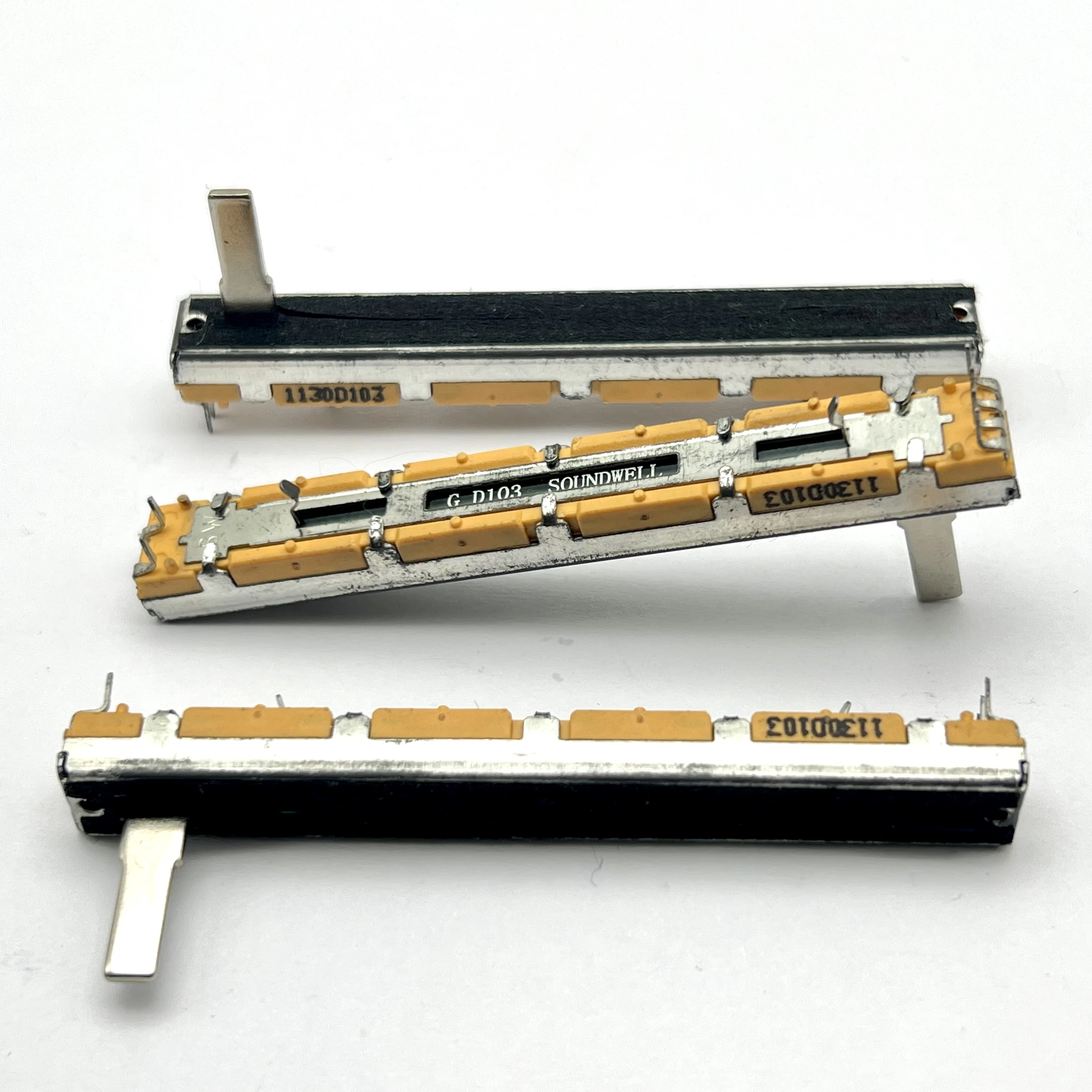 1-PCS-Shengwei-75mm-straight-slide-potentiometer-dual-channel-D10K-6 ...