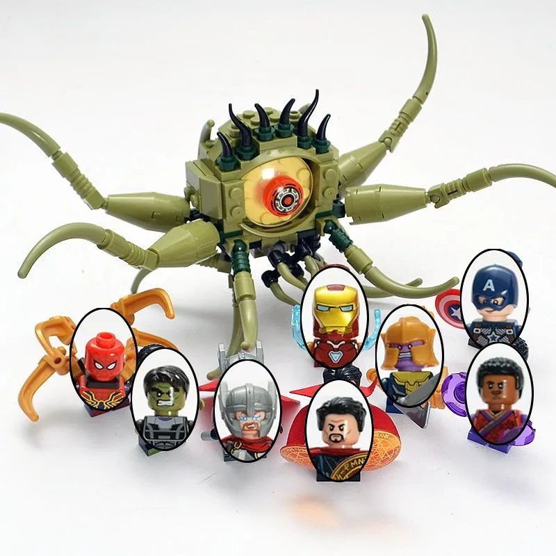 Marvel-Super-Hero-Avengers-Fighter-Doctor-Strange-vs-Octopus-Gargantos ...