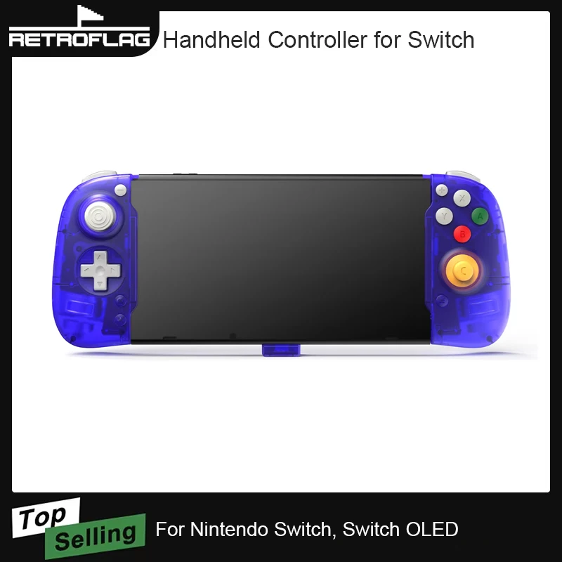 Retroflag-Handheld-Controller-Gamepad-with-Hall-Sensor-Joystick-for-Nintendo-Switch-OLED-NS ...