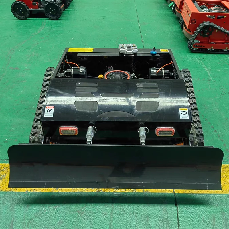 Fast Walking speed 0 6km h grass cutter Remote control Crawler wheel