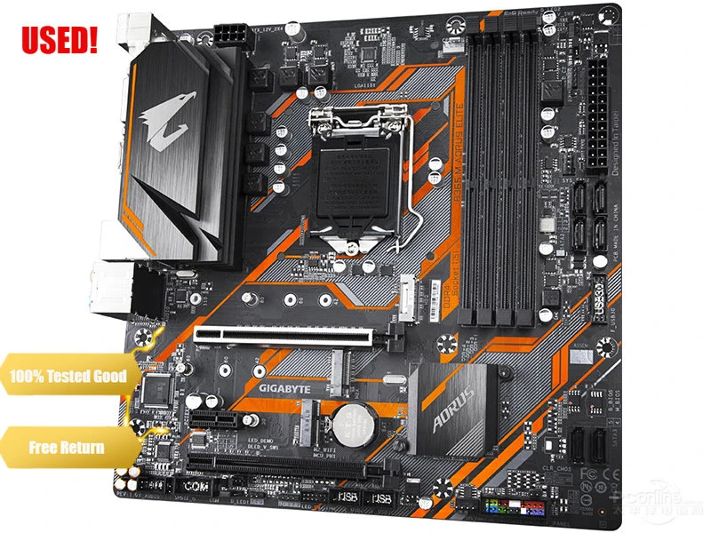 Used,gigabyte B365m Aorus Elite Micro Atx Intel B365 M.2 Ssd New 64g ...