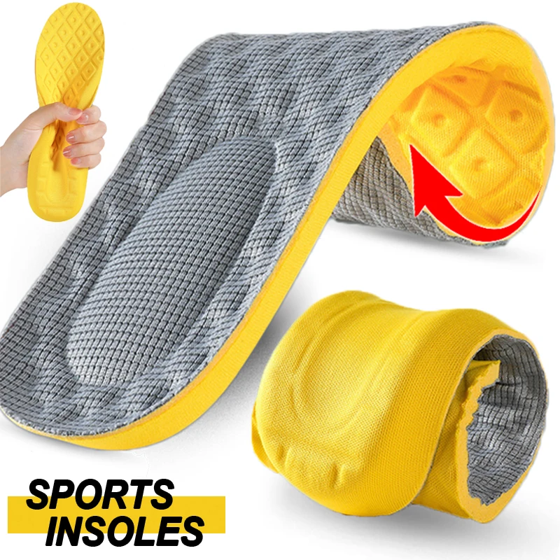 New-Sports-Insoles-for-Feet-Soft-High-Elasticity-Inserts-Shock ...