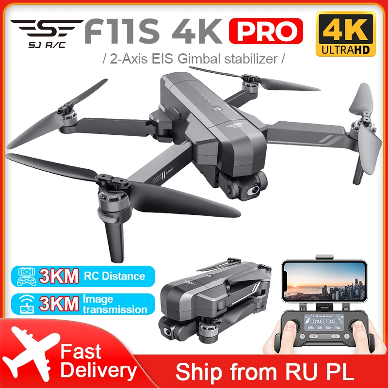 Sjrc F11 / F11s 4k Pro Gps Drone 4k Profesional Rc Quadcopter With ...
