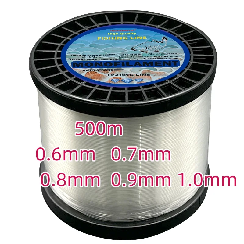 Fishing-Line-500m-Monofilament-Nylon-Sea-Fishing-Boat-Fishing-Big-Fish ...