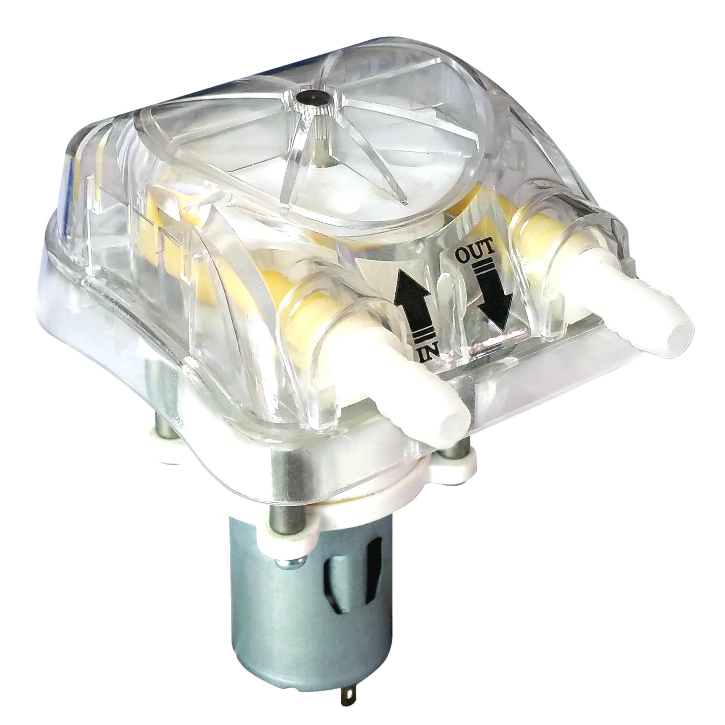 350ml-min-4-rollers-12Vdc-peristaltic-Pump-with-Exchangeable-Pump-Head ...