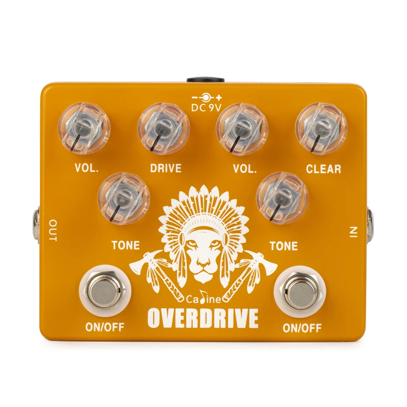 Caline-Pedal-de-Efeito-Guitarra-El-trica-High-Chief-Overdrive-Clean ...