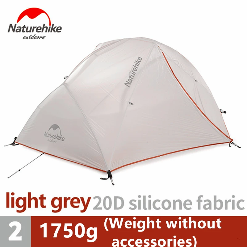 Naturehike Tent Upgraded Star River Camping Tent Ultralight 2 Person 4 Season 20d Silicone Tent ...