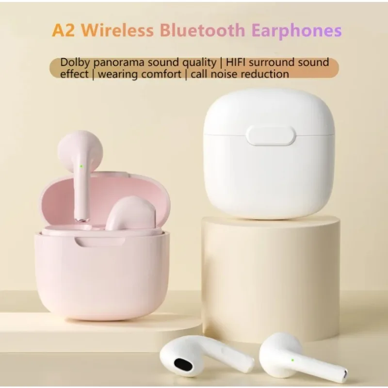 New-Air-Pro-a2-Wireless-Bluetooth-Headset-with-Microphone-Air-Earbuds ...
