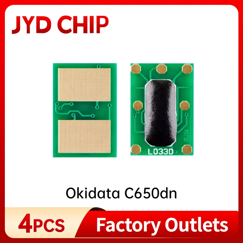OKI C650 Toner Cartridge Chip 9006130 9006129 9006128 9006127 Toner ...