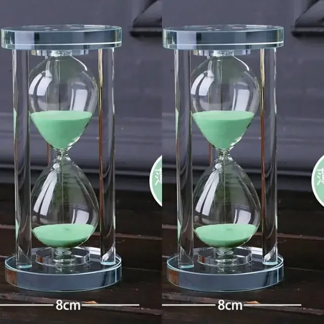 15-60-Minutes-Hourglass-Sand-Timer-Kitchen-School-Modern-Crystal-Hour ...