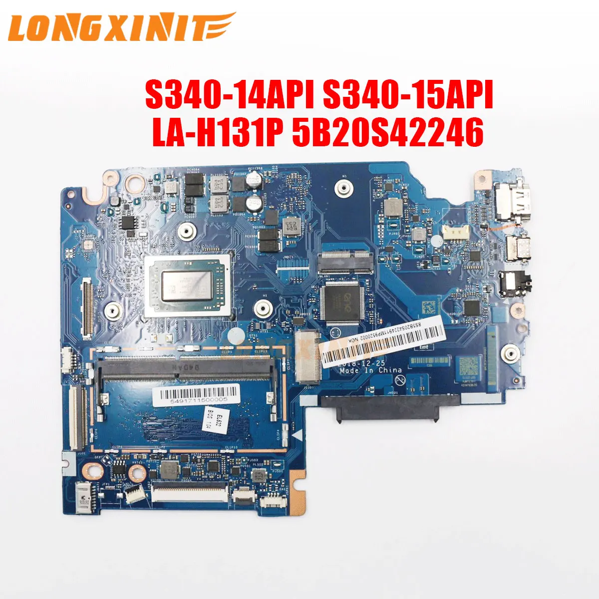 For-lenovo-ideapad-S340-14API-S340-15API-LA-H131P-laptop-motherboard ...