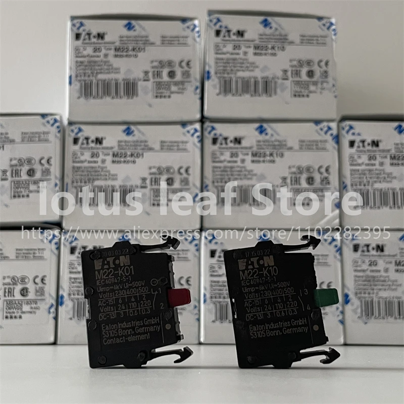 1pcs Eaton Muller M22-k10 M22-k01 M22-kc10 M22-kc01 Button Switch Auxiliary Contact - Switches ...