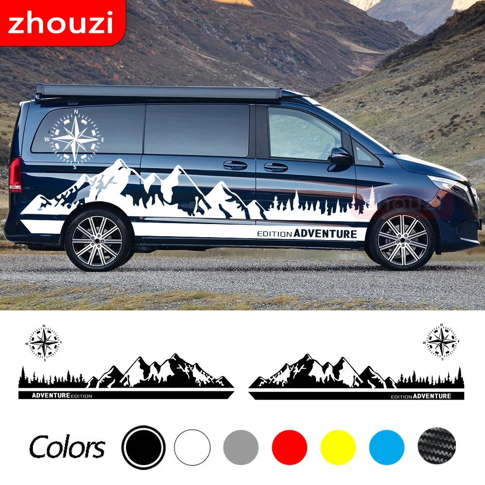 Car-Stickers-Camper-Van-Motorhome-Graphics-For-Mercedes-Benz-V-Class ...