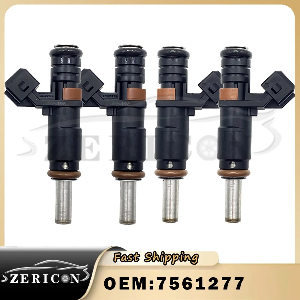 New-4pcs-7561277-13537561277-Fuel-Injector-Nozzle-For-BMW-N45-N46N-E93 ...