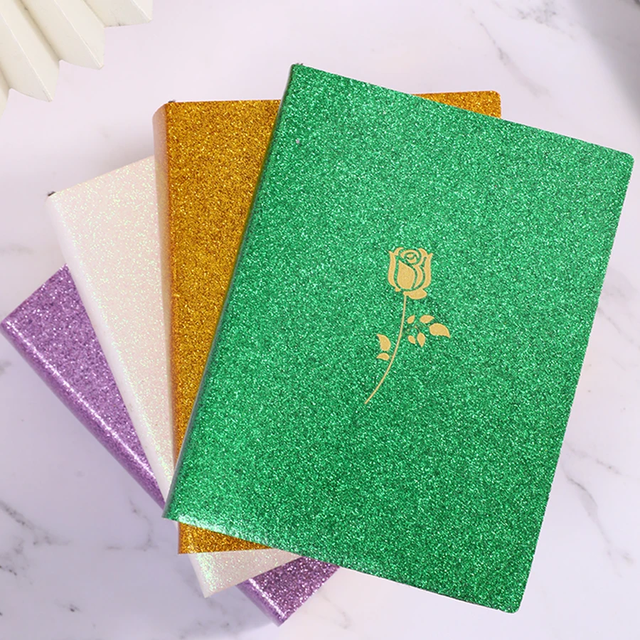 1 personalized soft cover sketchbook, gold brushed, extra thick blank ...