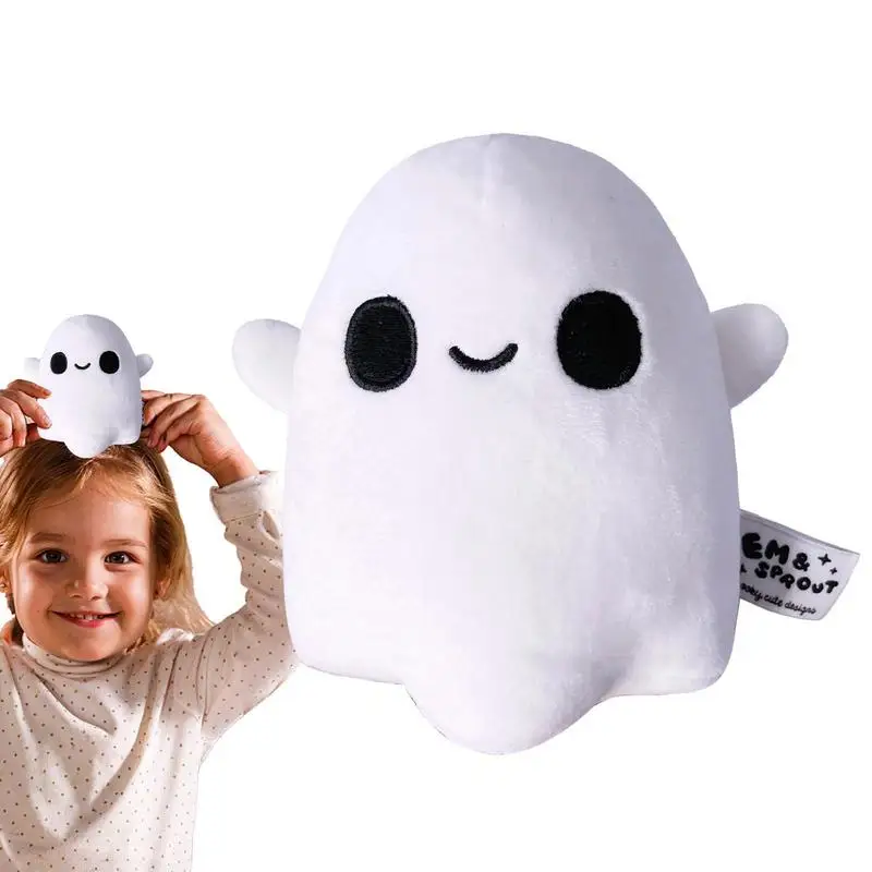 Cute Ghost Plush Doll KawaiiStuffed Mini Ghost Halloween Plush Toys ...