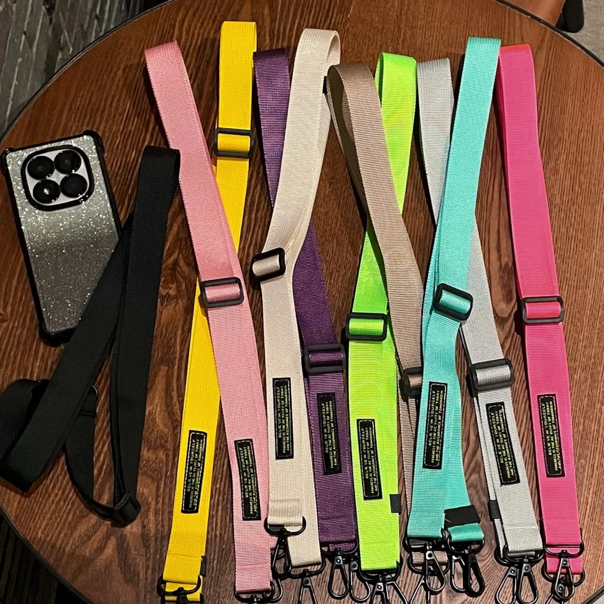 Stylish-Long-Phone-Lanyard-Diagonal-Shoulder-Strap-Adjustable-Neck ...